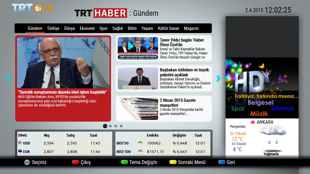 Turkish public broadcaster TRT has launched hybrid services with Sofia ...