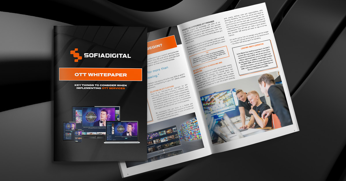 OTT Whitepaper: Key Things to Consider for Successful OTT Launch and Expansion- Sofia Digital