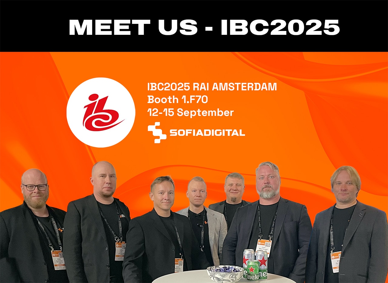 IBC2025: Meet Sofia Digital at Stand 1.F70